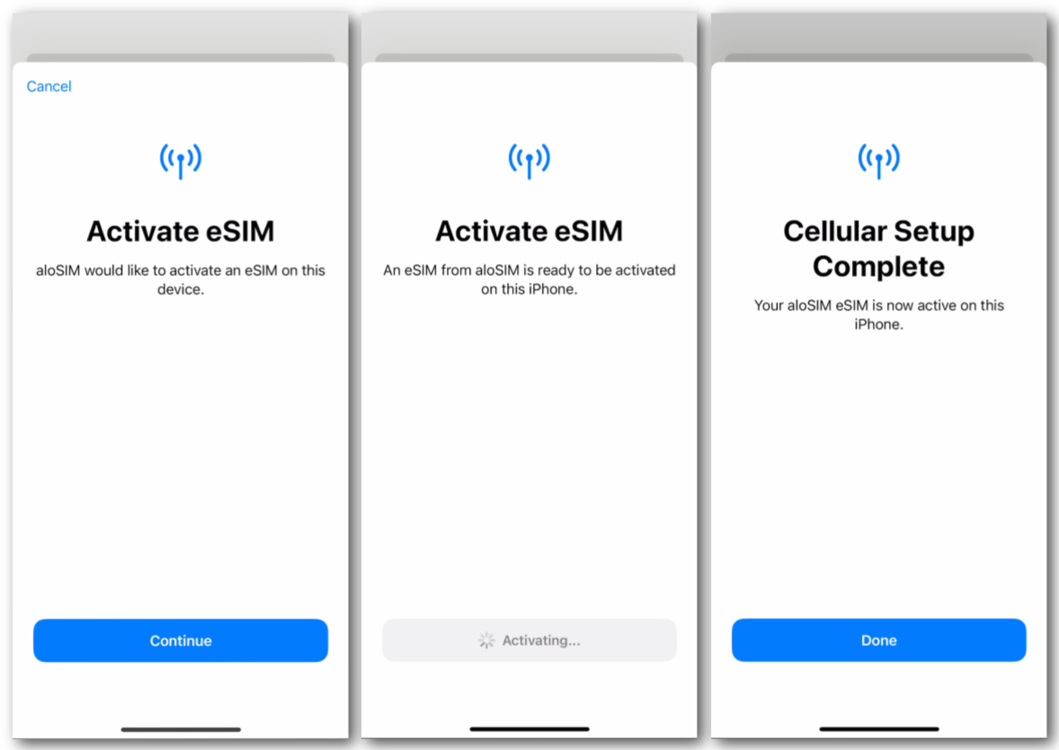 How do I install eSIM on my iPhone or iPad? – aloSIM Support