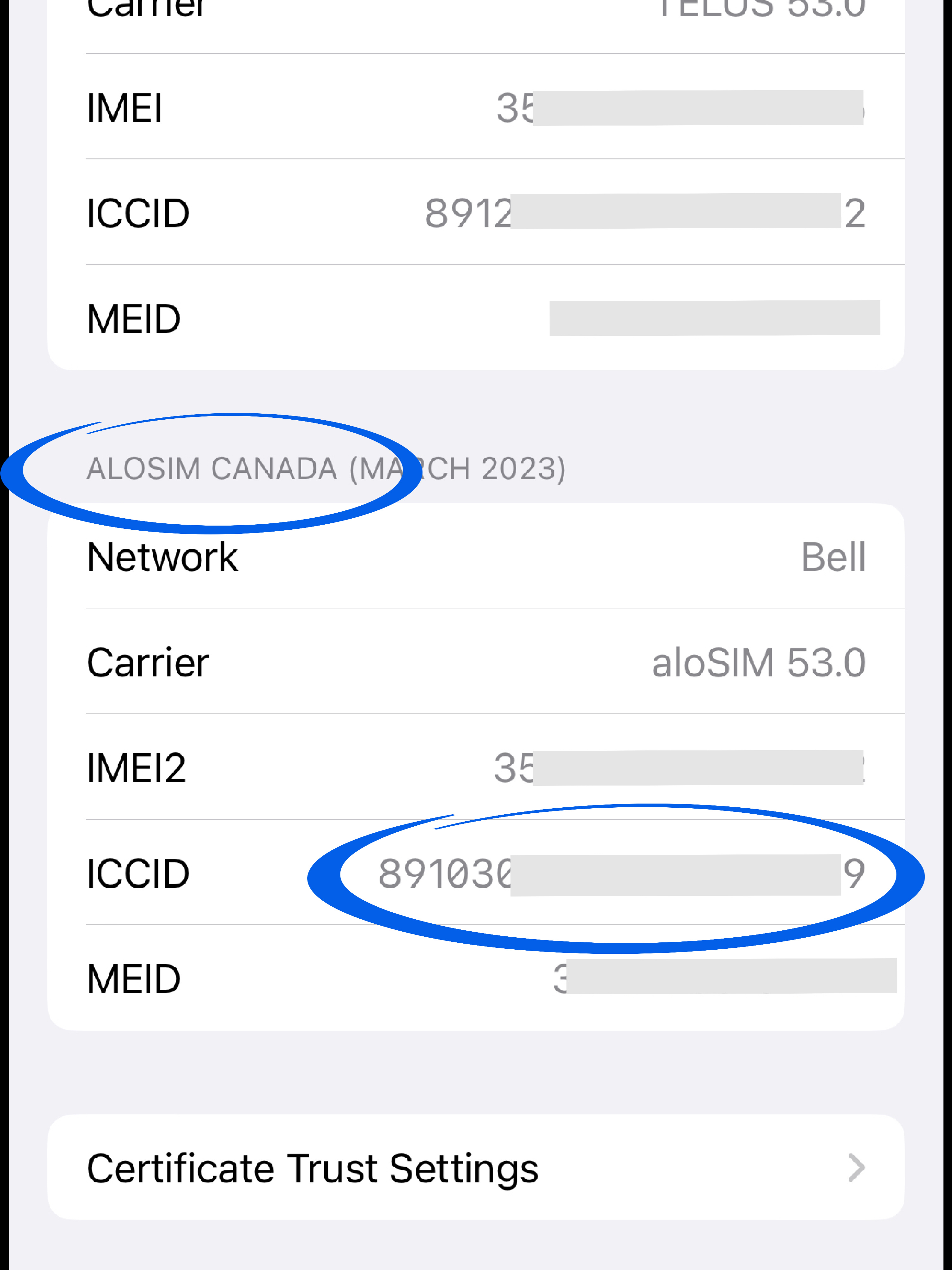¿Cómo encuentro mi ICCID? – Soporte de aloSIM